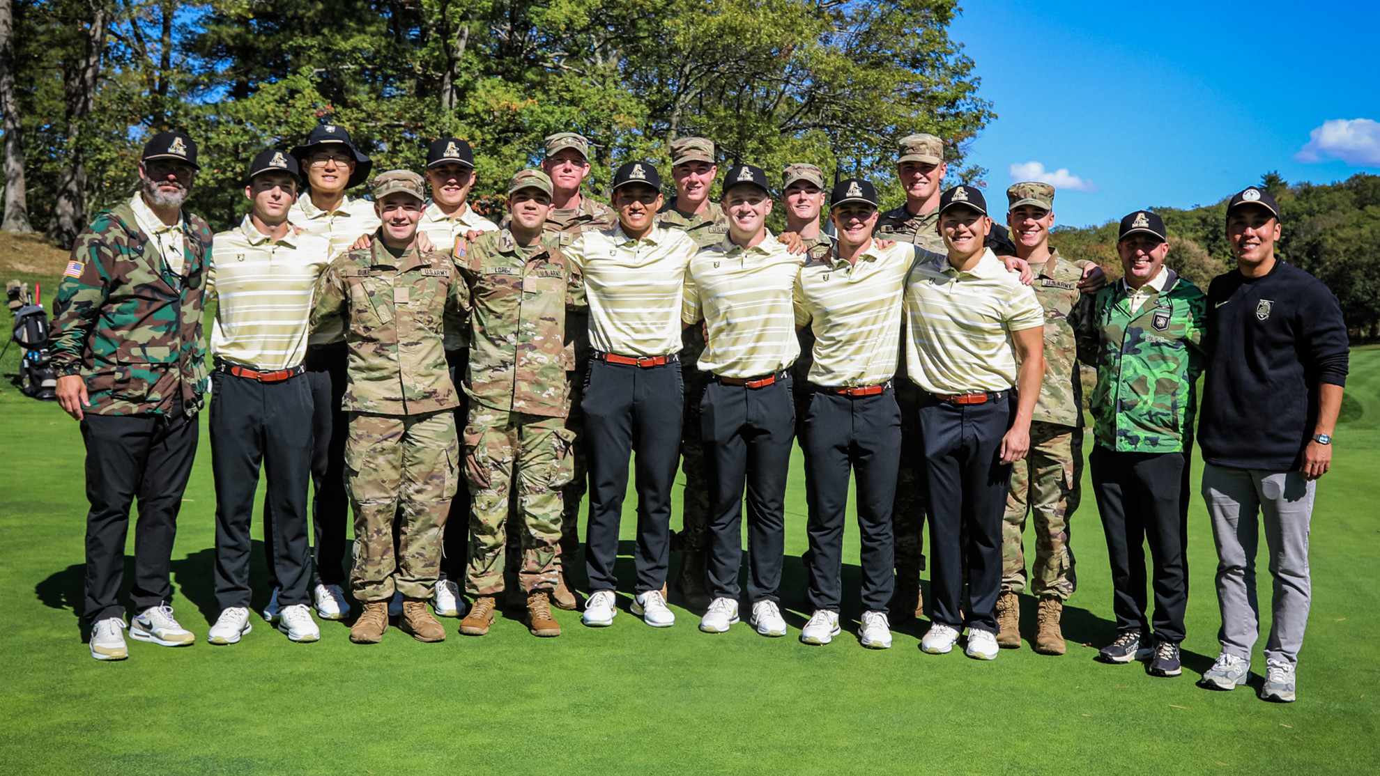 Army Earns Golf Star on its Home Course - Army Navy Game
