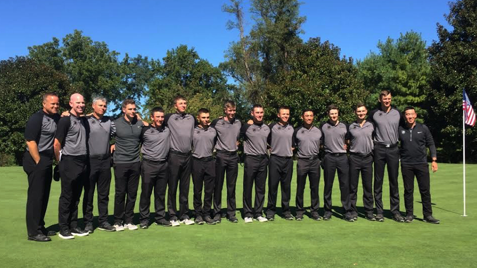 Army Golf Takes First Star in 2017-18 Star Series - Army Navy Game