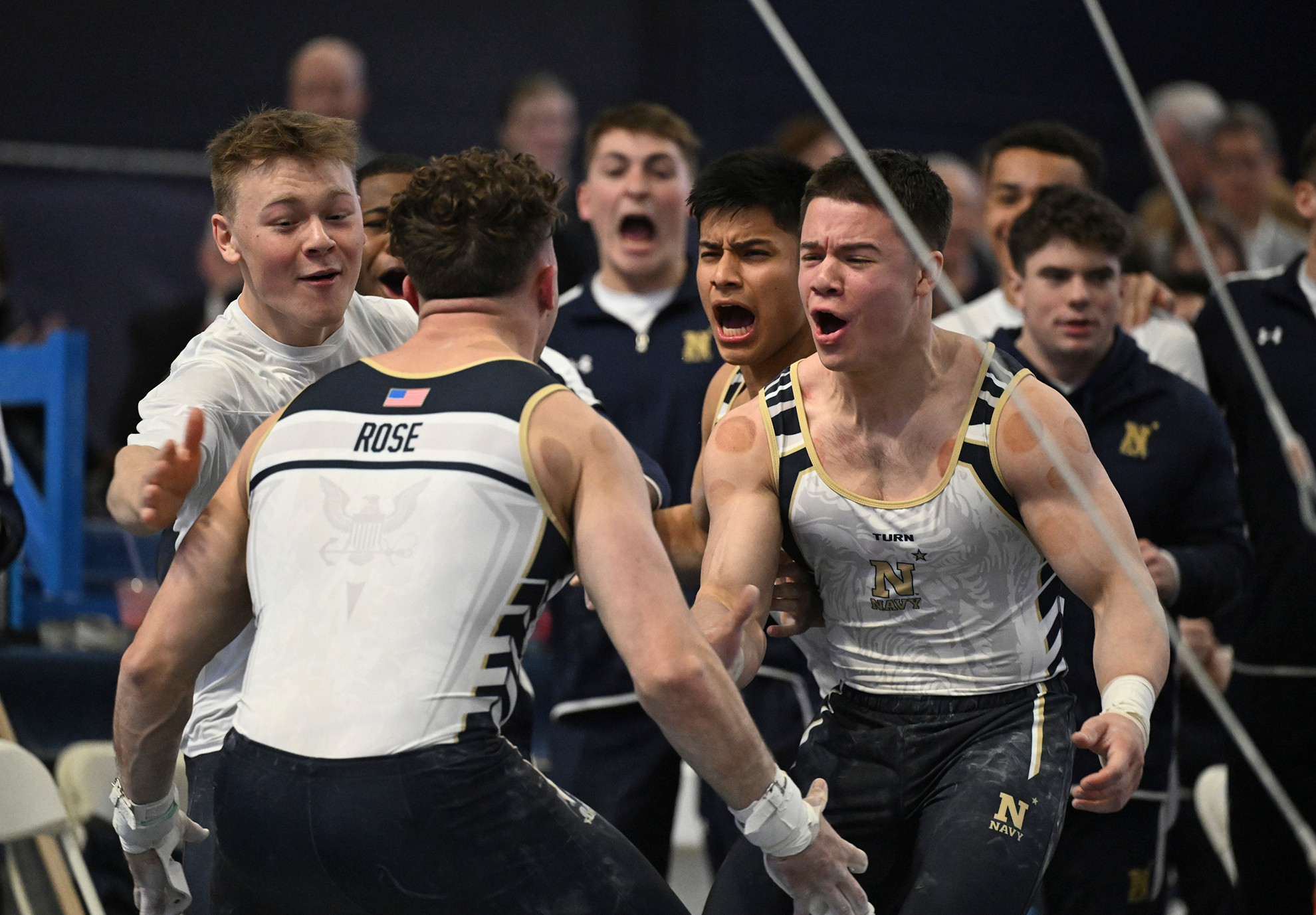 Navy Captures Gymnastics Star at Home - Army Navy Game