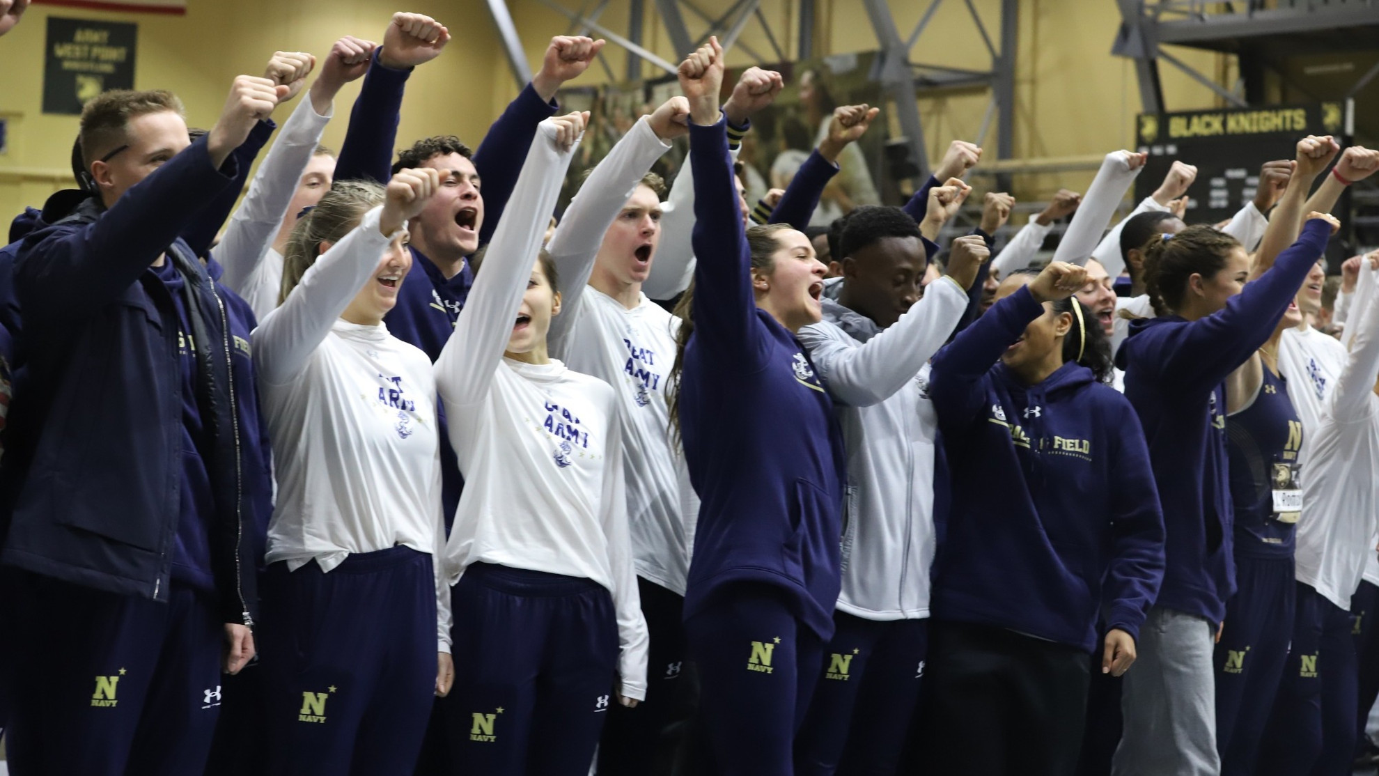 Navy Women Earn Indoor Track & Field Star - Army Navy Game