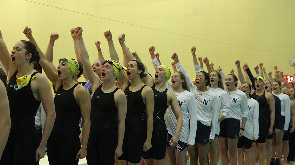 Navy Claims Two Stars In Swimming and Diving Meet - Army Navy Game