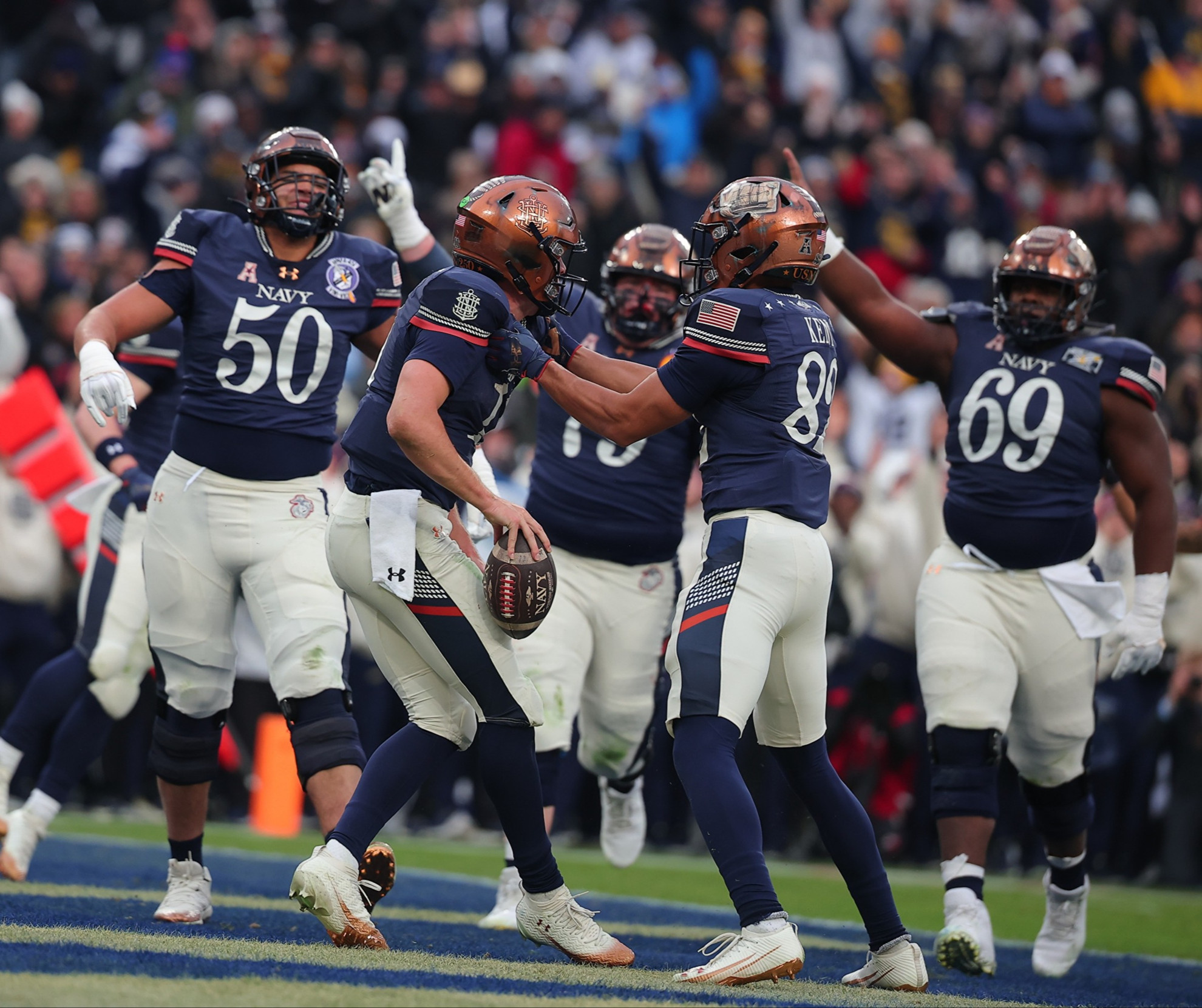 Navy Sings Second in Baltimore in 126th America's Game - Army Navy Game