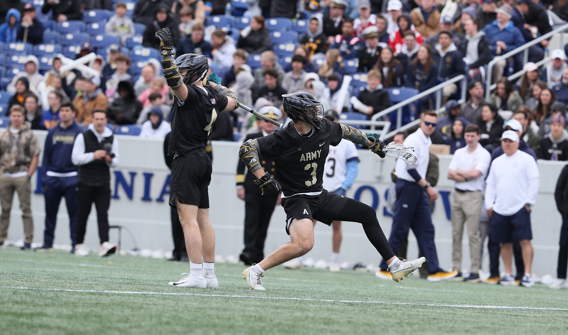 Army Men's Lacrosse Wins Star in OT Thriller - Army Navy Game