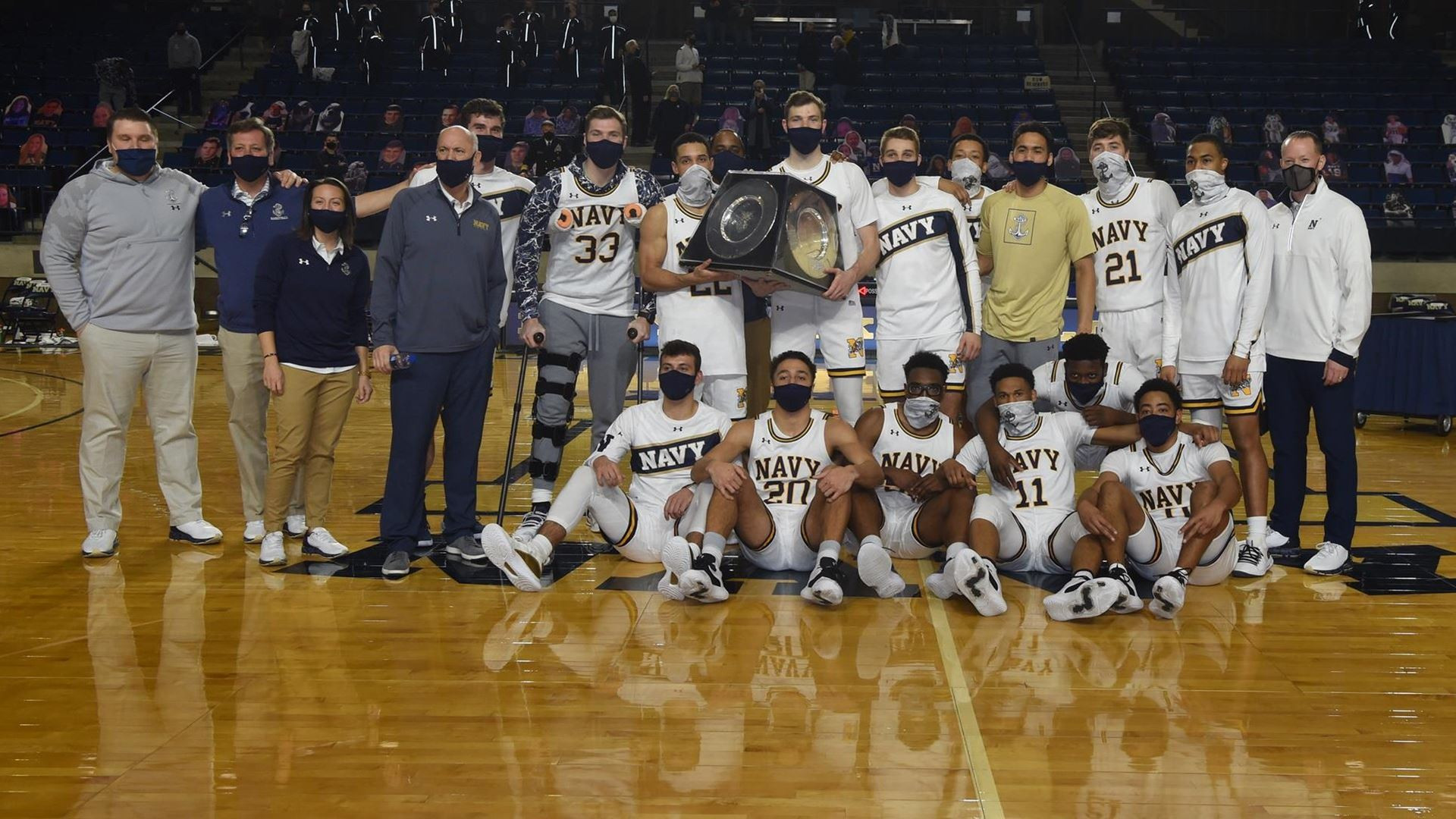 Navy Never Trails in Posting Narrow Star Game Victory - Army Navy Game