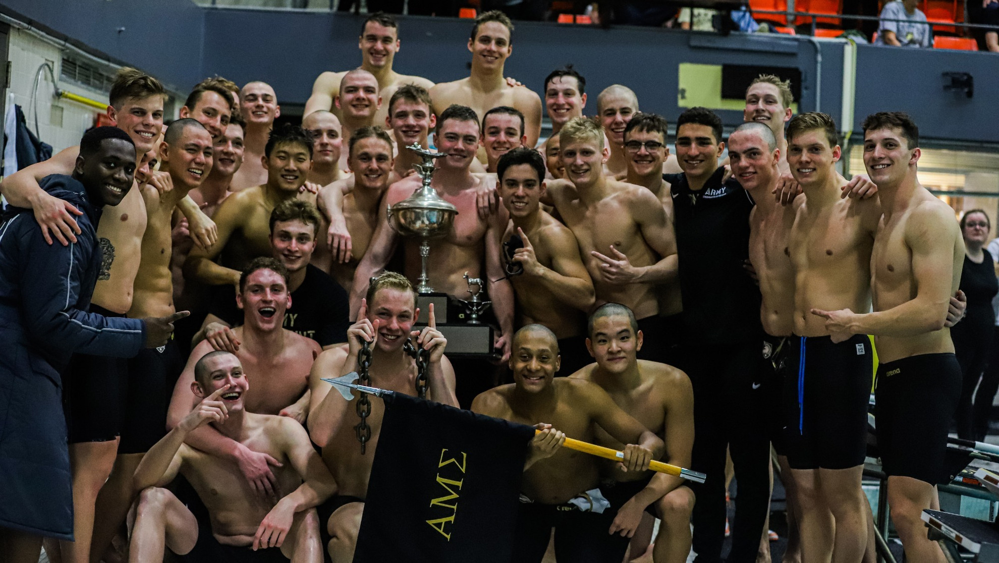 Army Men Swim to Star Win - Army Navy Game