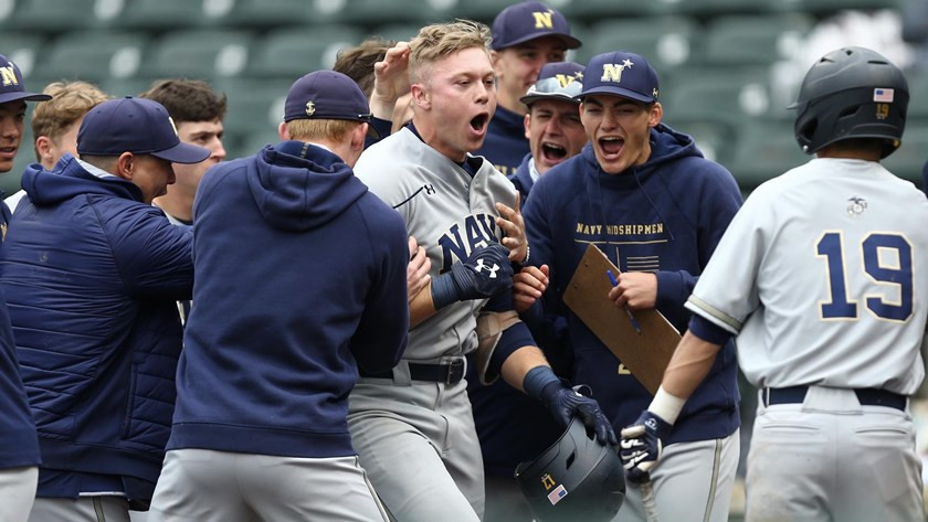 Navy Baseball Wins Star with Sunday Victory - Army Navy Game