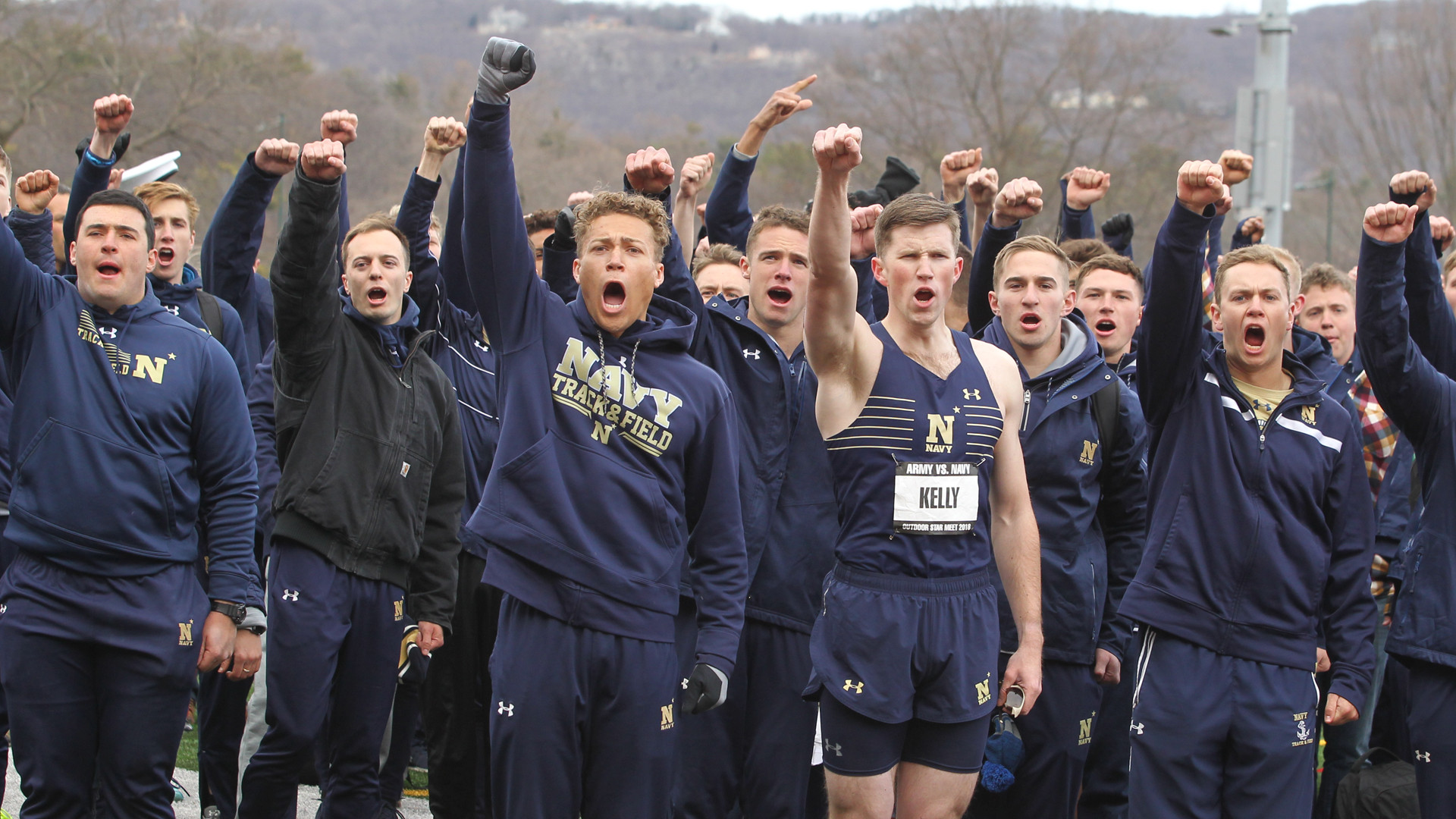 Navy Edges Out Army for Outdoor Track And Field Star - Army Navy Game