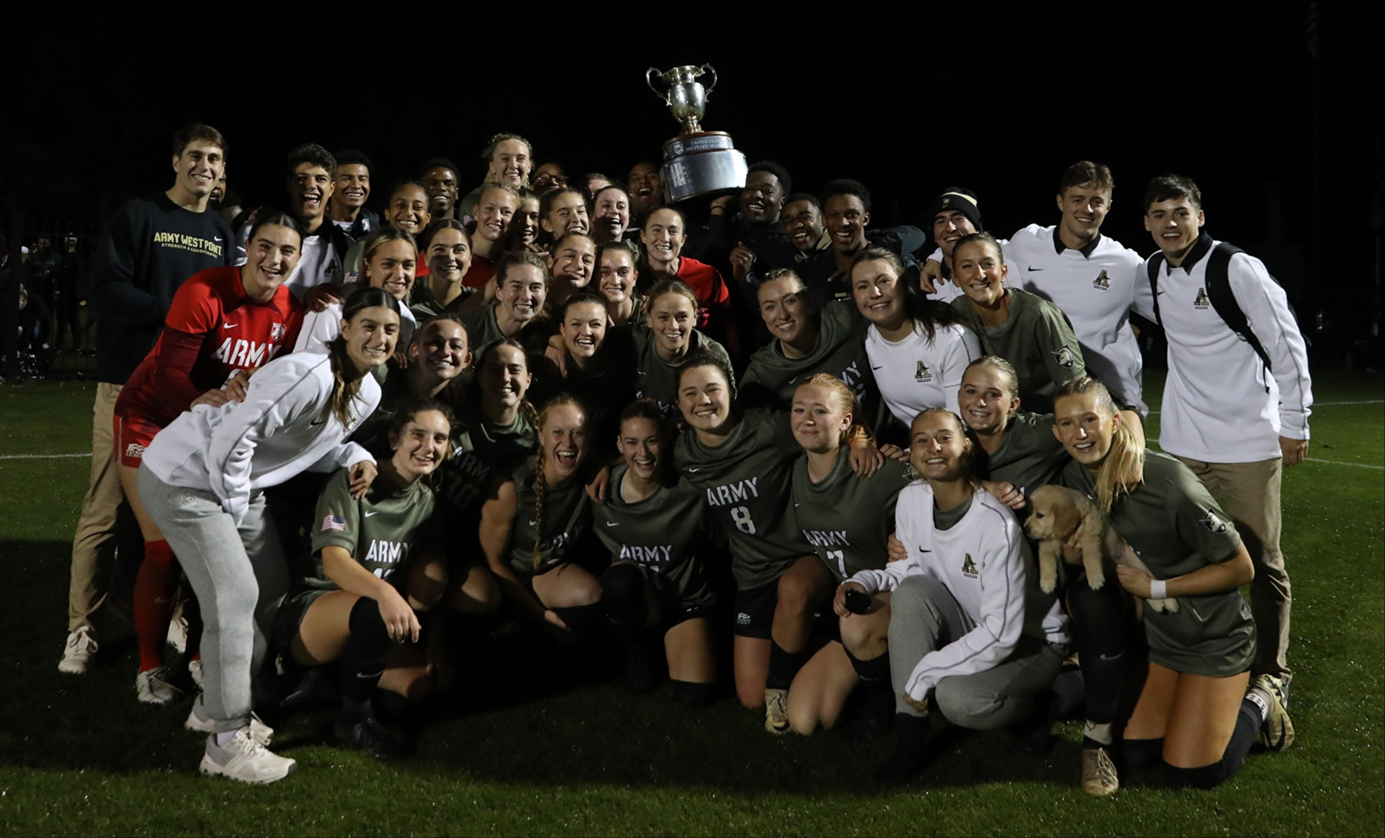Army Earns Women's Soccer Star at West Point - Army Navy Game