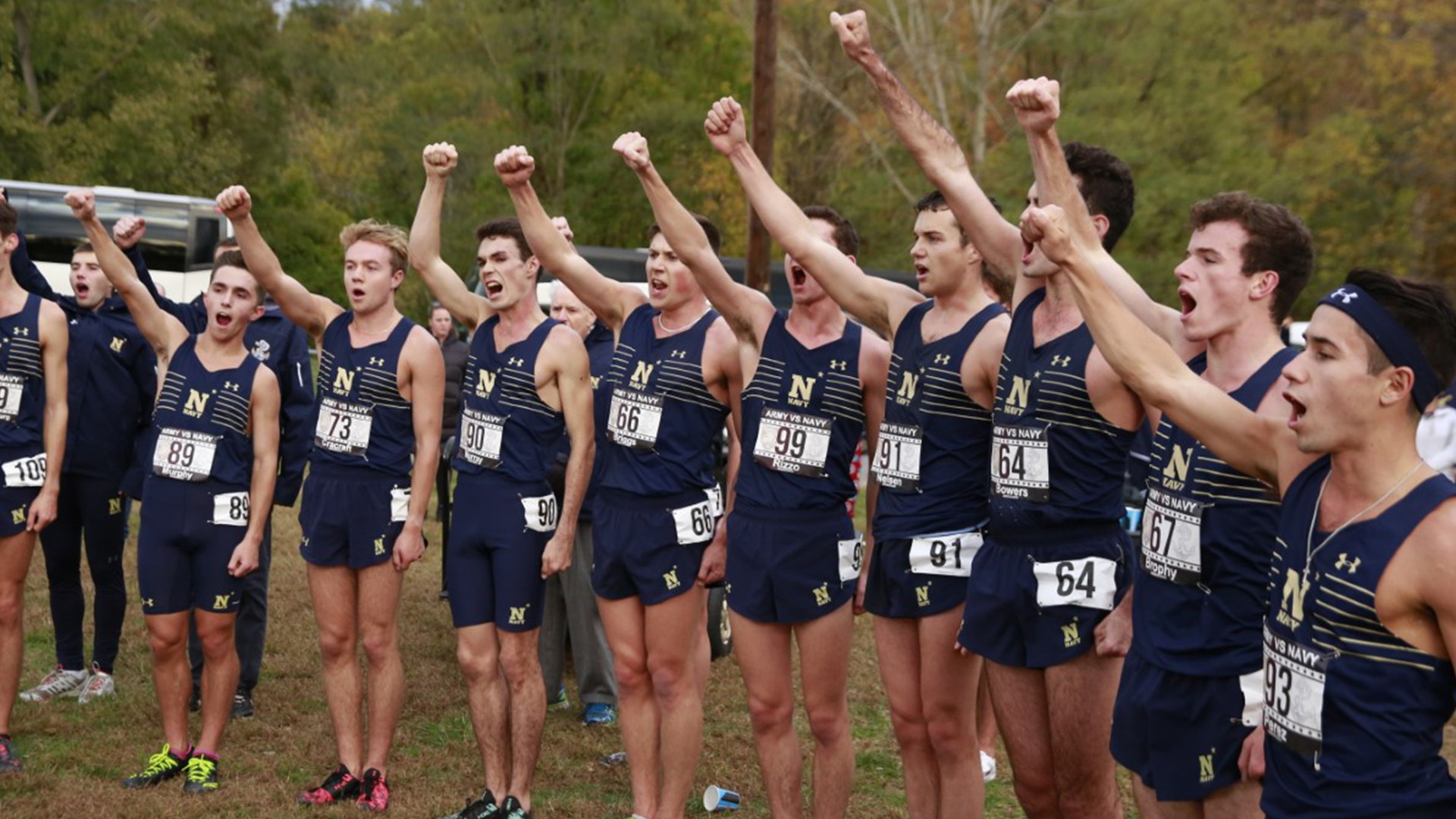 Navy Win's Mens XC Star Meet - Army Navy Game