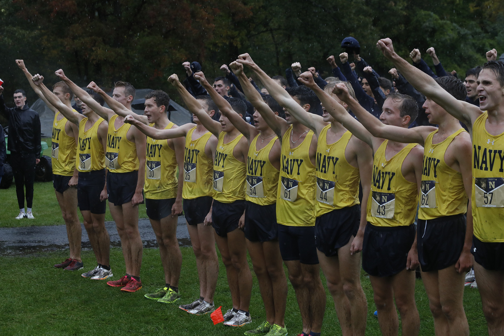Navy Men Earn Cross Country Star - Army Navy Game